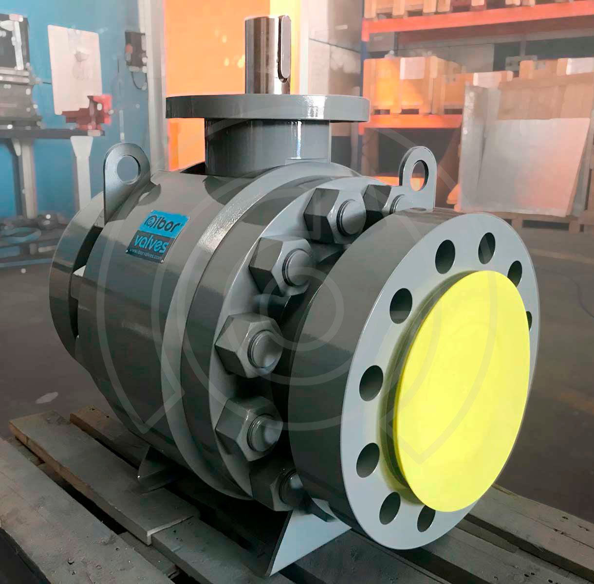 8" 1500LB TRUNNION BALL VALVE - Ibor valves